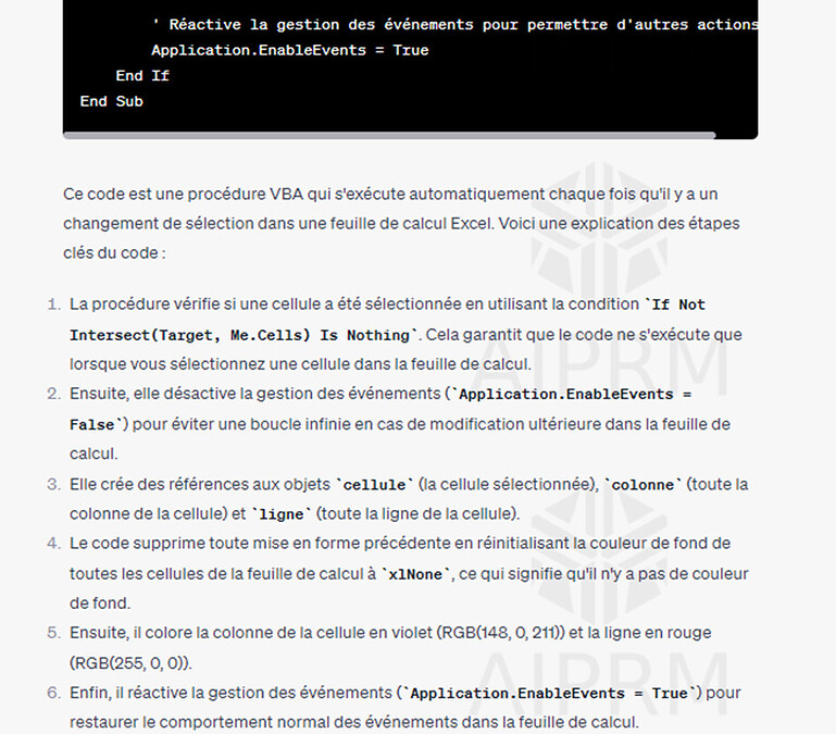 Comment utiliser ChatGPT pour écrire une macro VBA Excel sans savoir coder et automatiser Excel ...